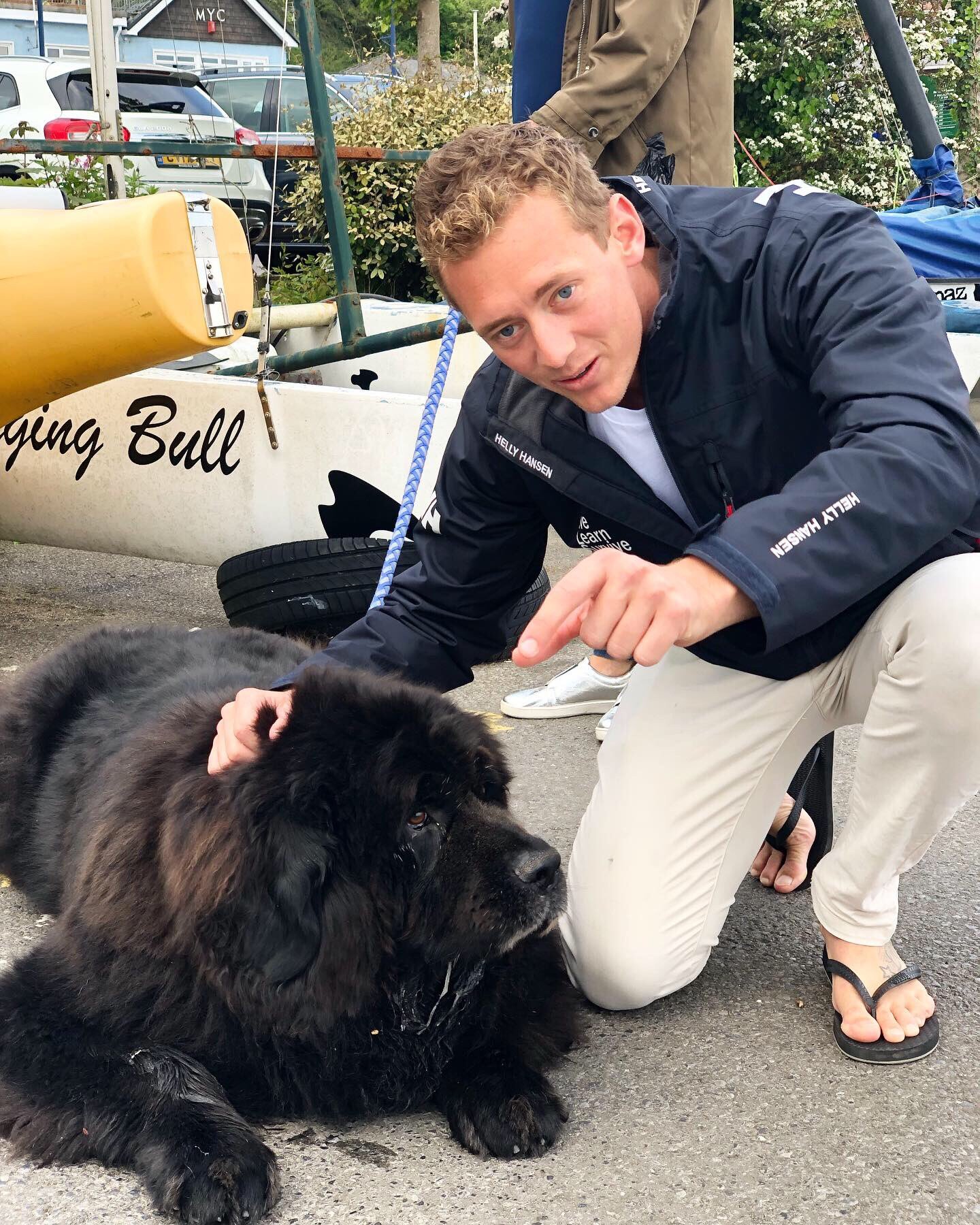 Trent 'Maxi' Maxwell's feet