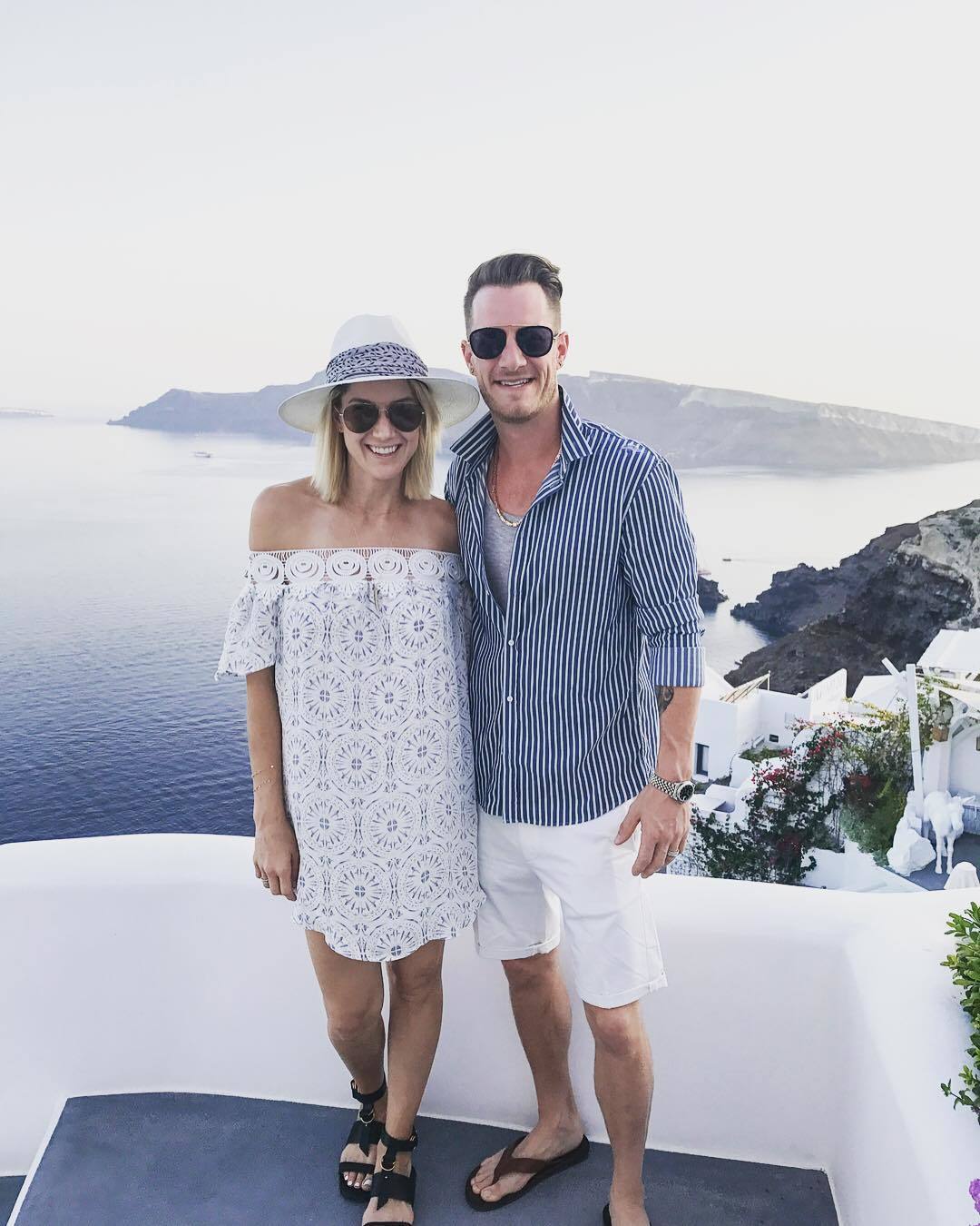 Tyler Hubbard's feet