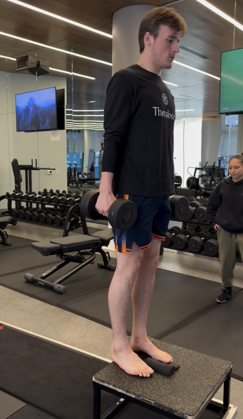 Tyler Kolek's feet