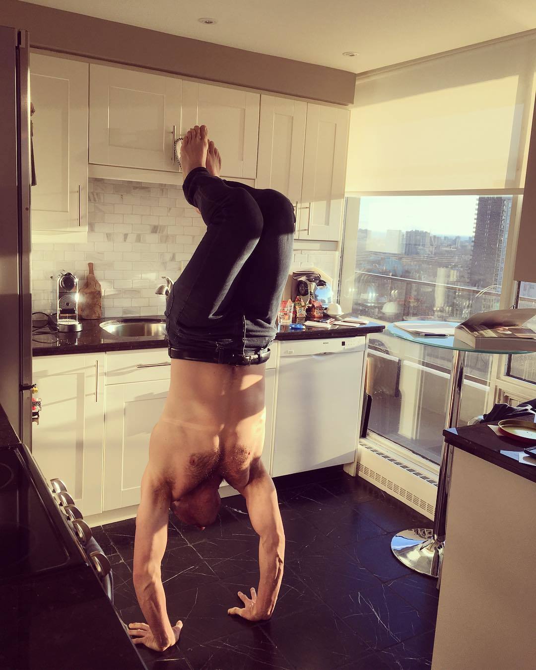 Tyler Macleod's feet