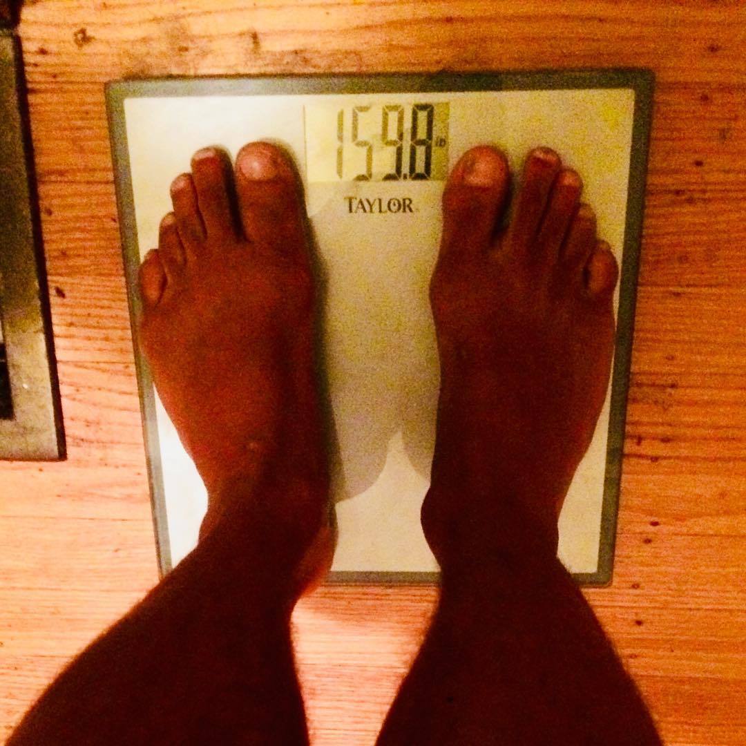 Tyson Griffin's feet