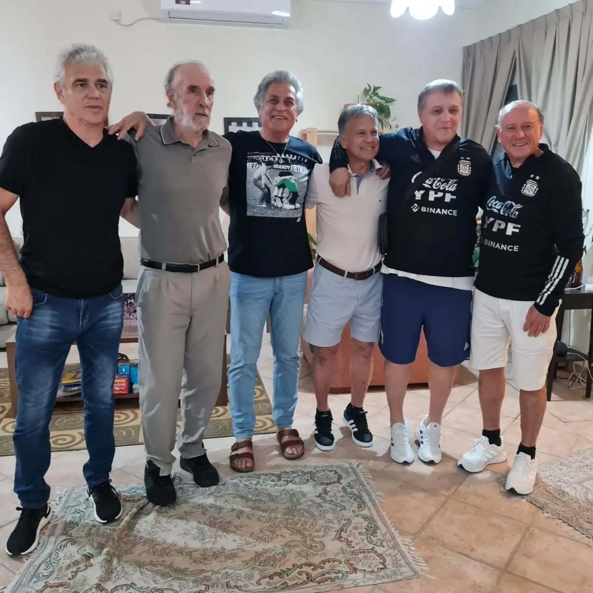 Ubaldo Matildo Fillol's feet