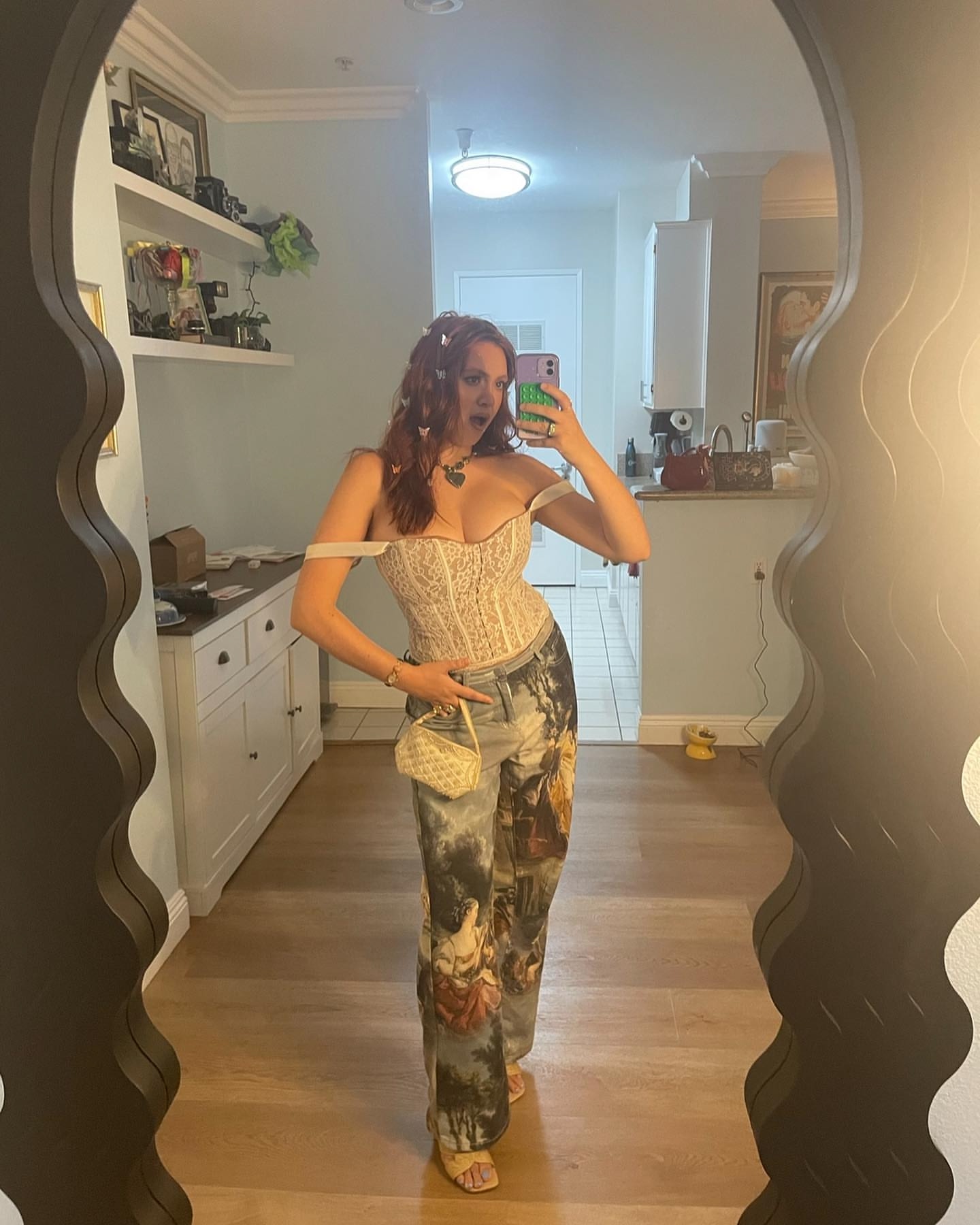 Vanessa St. Clair's feet