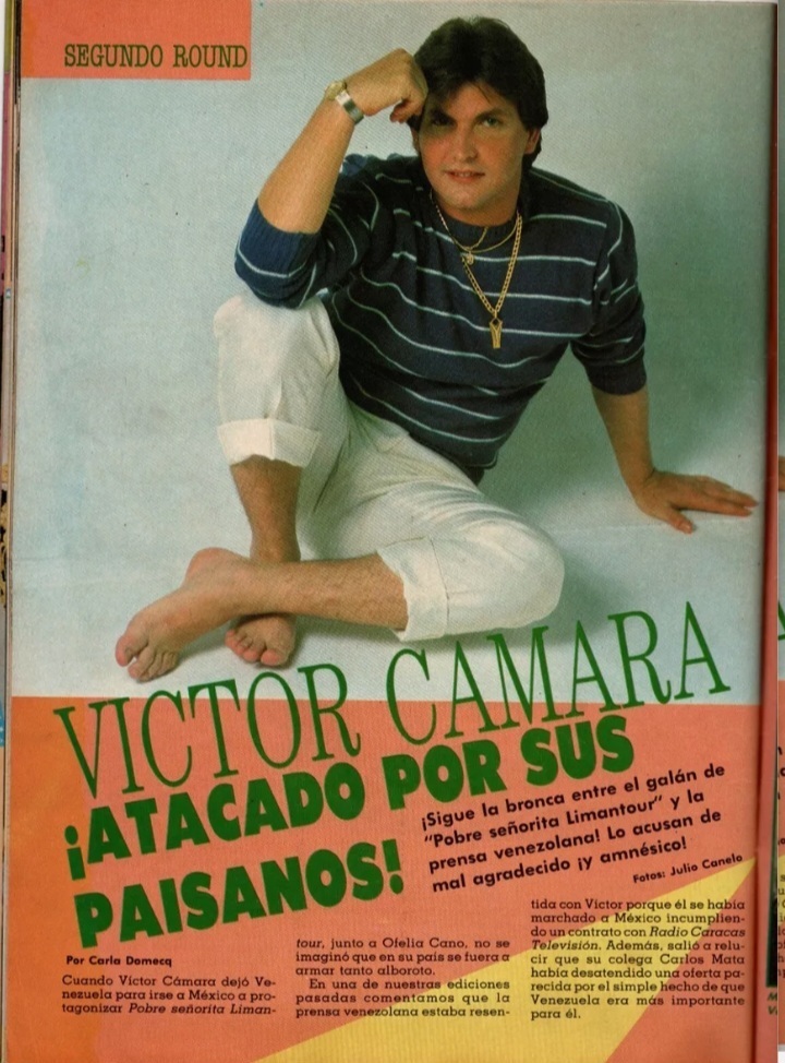 Víctor Cámara's feet
