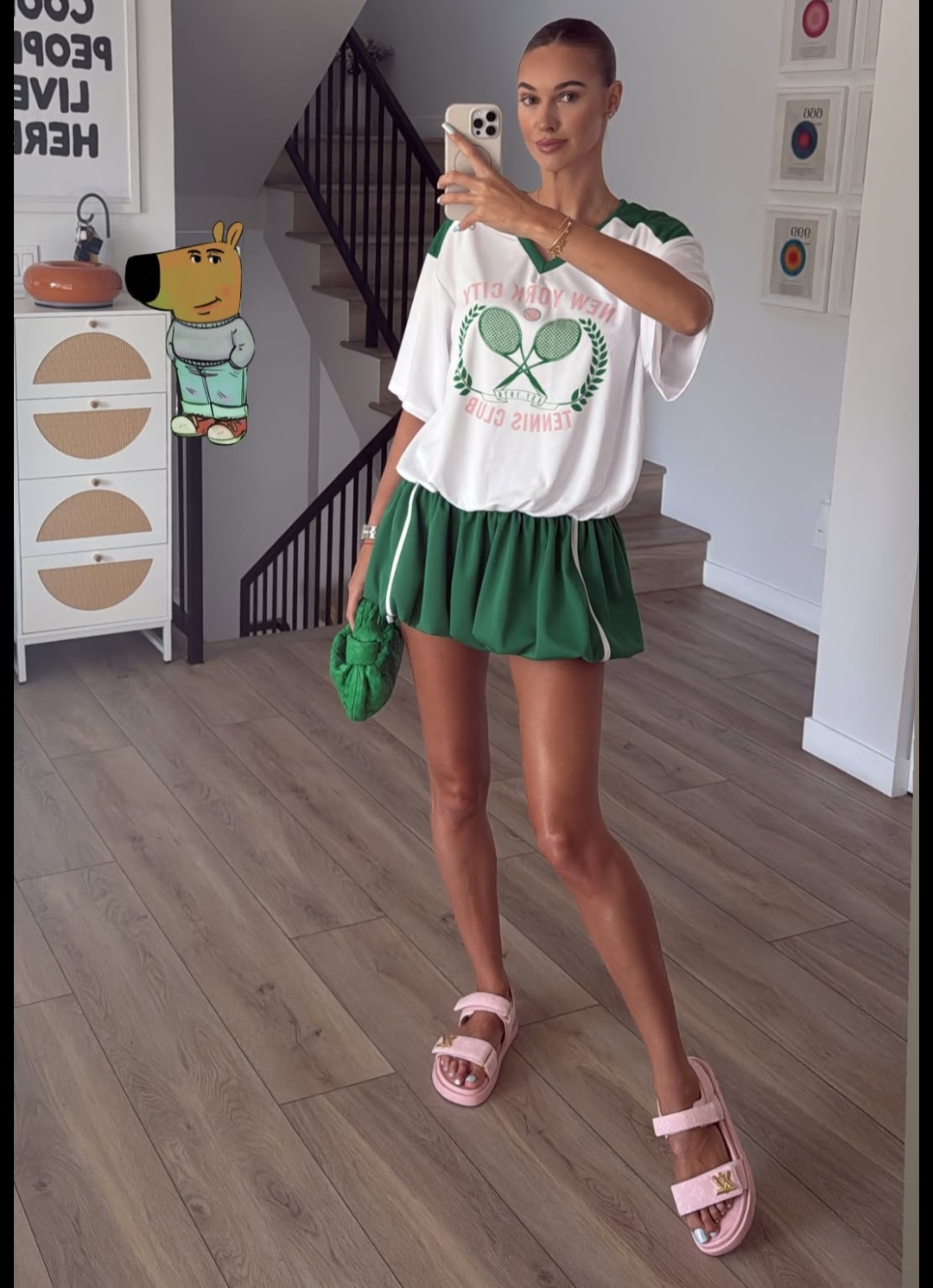 Veronika Rajek's feet