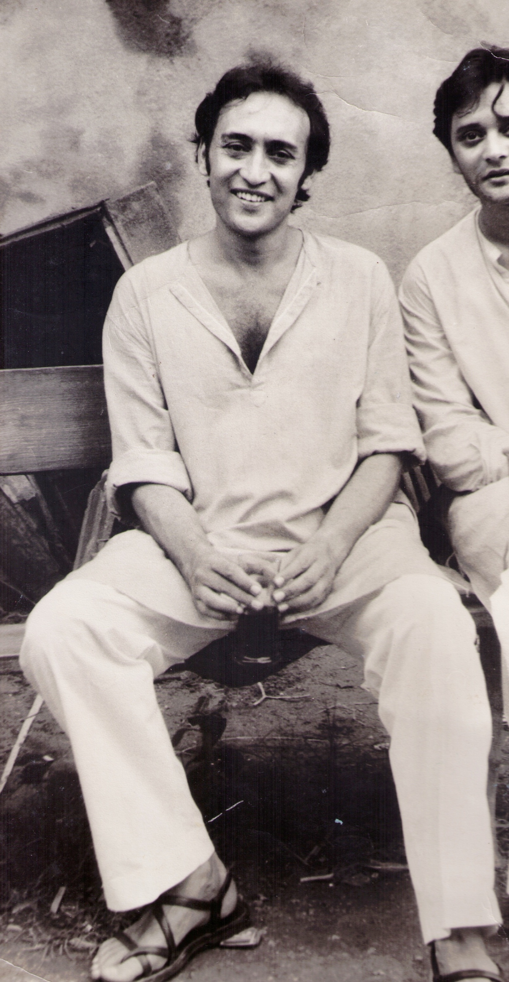 Victor Banerjee's feet