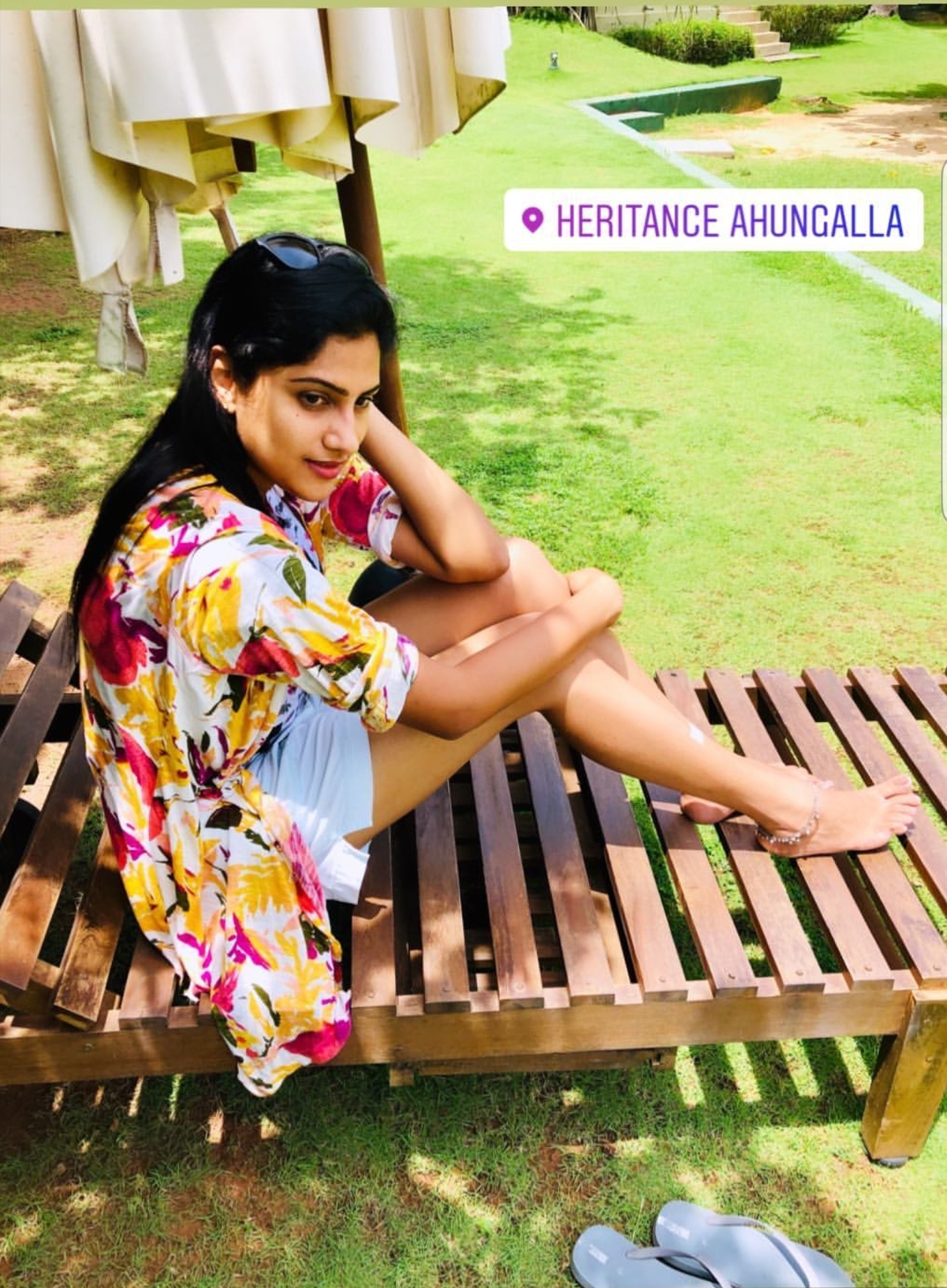 Vidhushi Uththara's feet