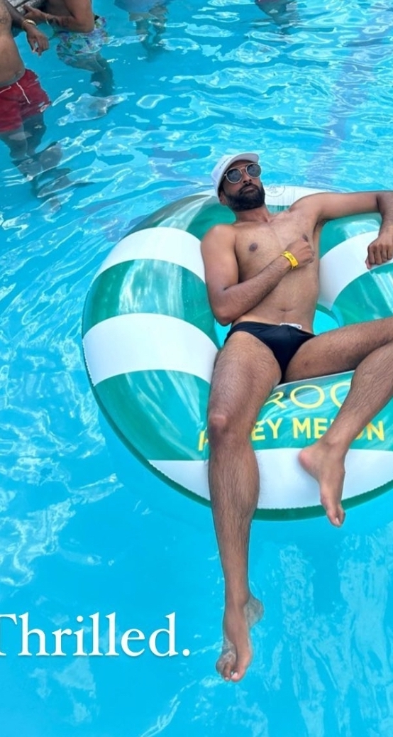 Vishaal Reddy's feet