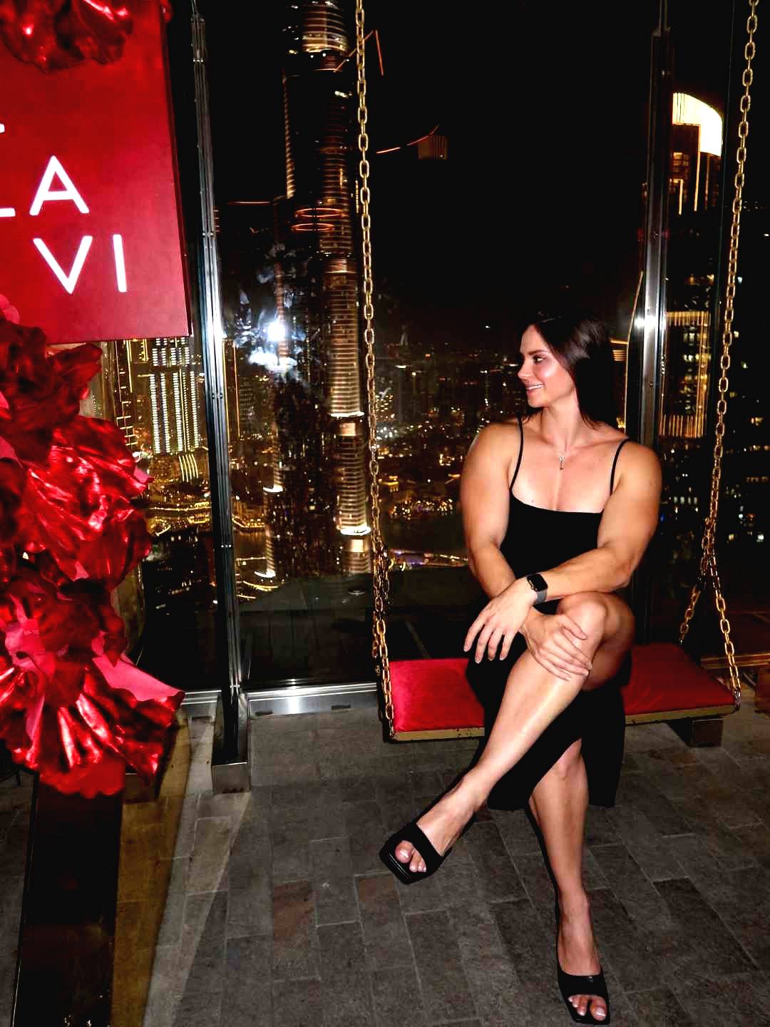 Vladislava Galagan's feet