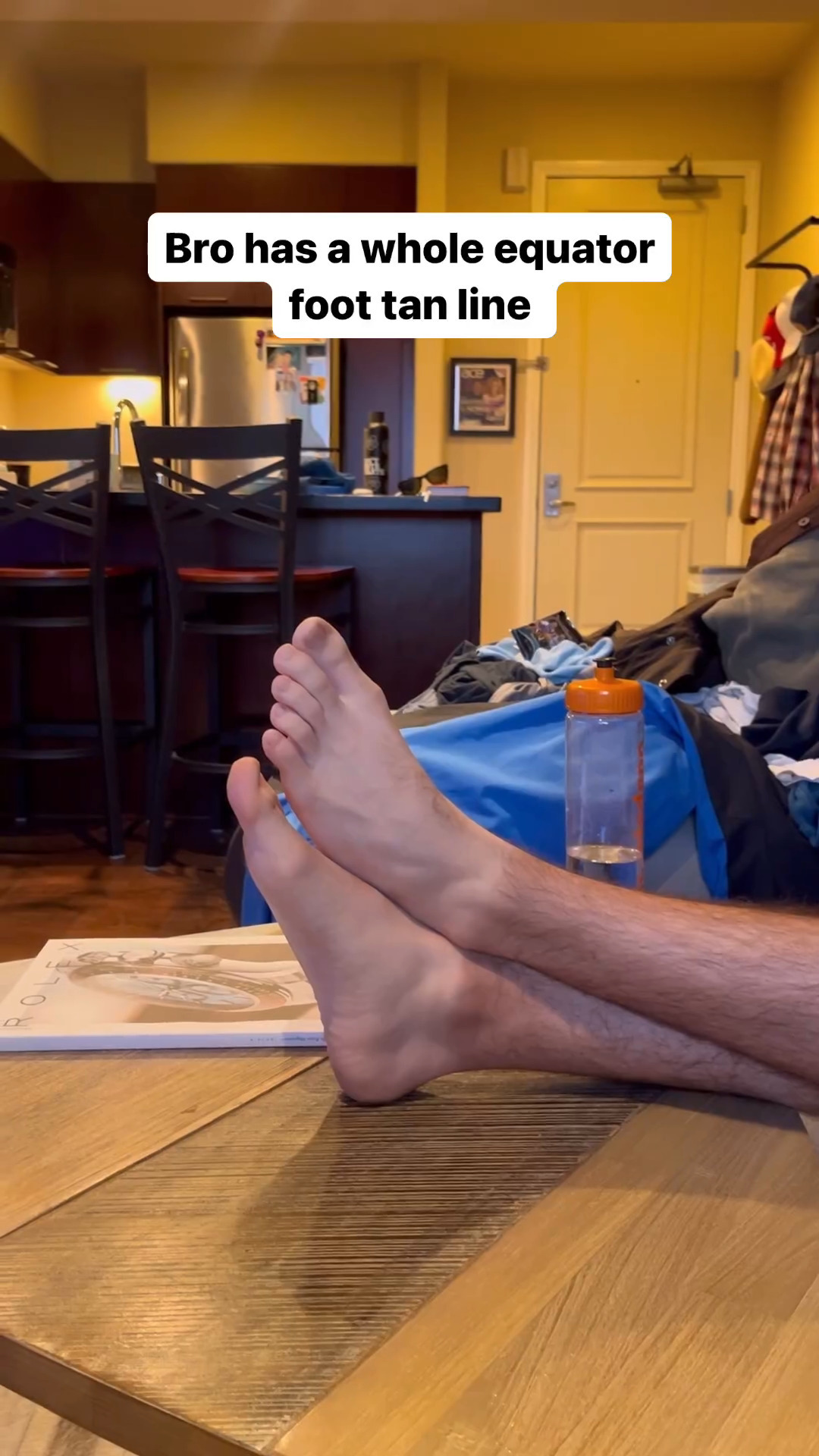 Walker Satterwhite's feet