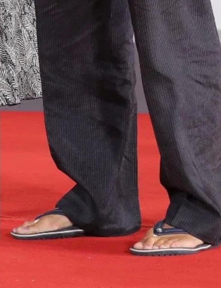 Walter Nudo's feet