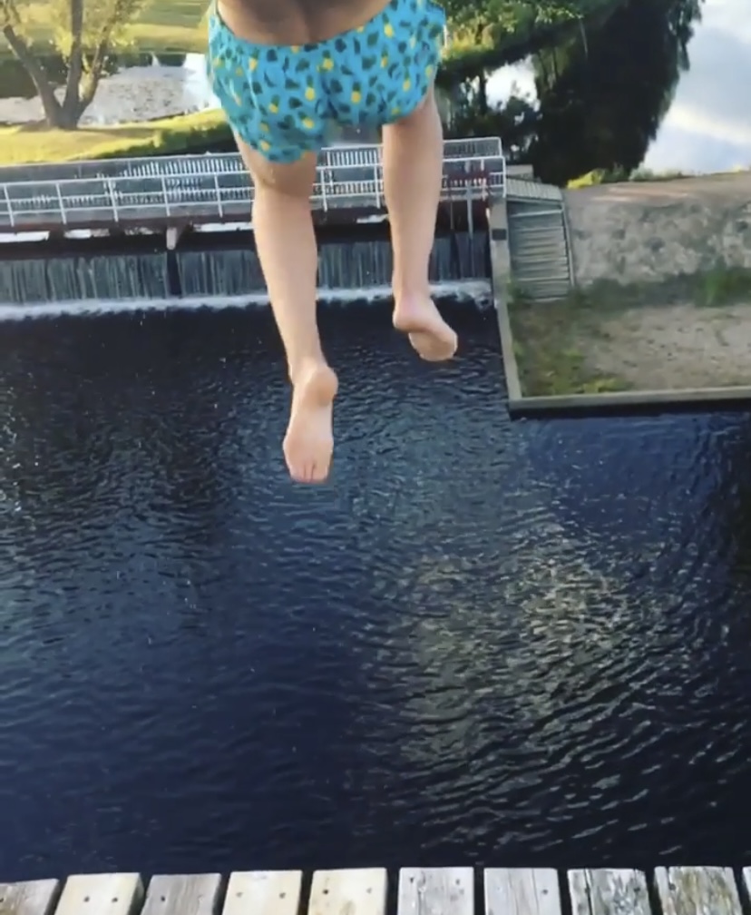 Walter Wallberg's feet