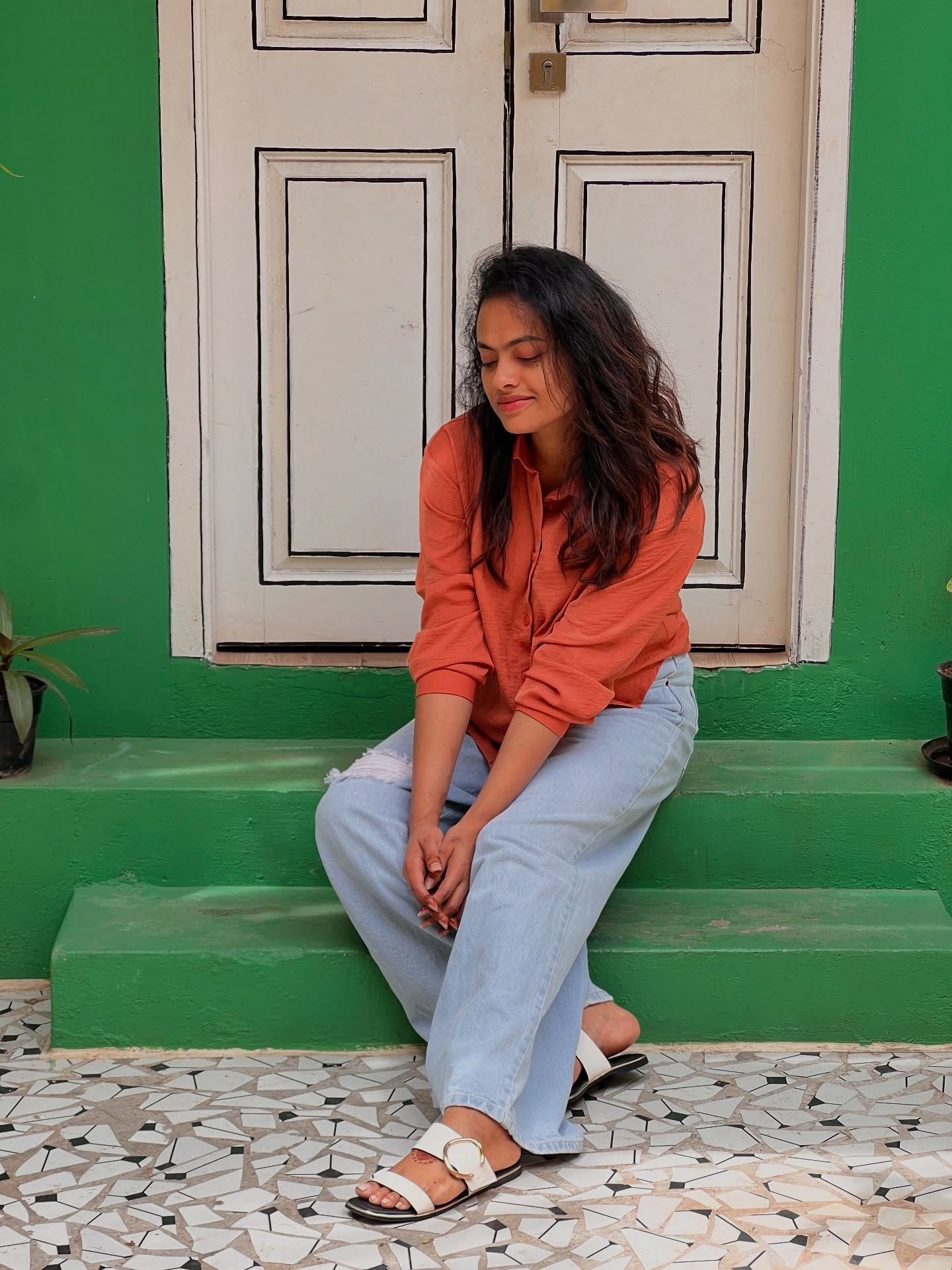 Yamuna Chinnadurai's feet