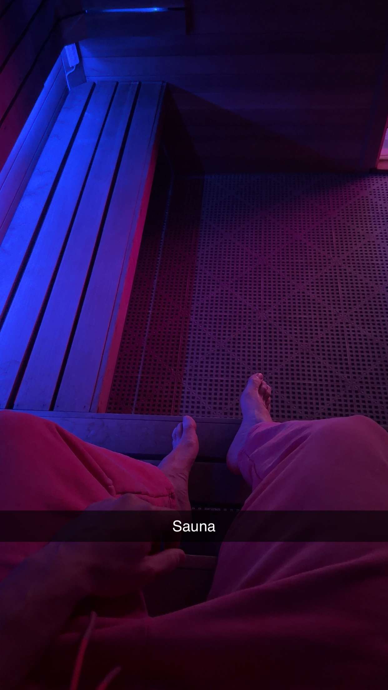 Zach Beech's feet
