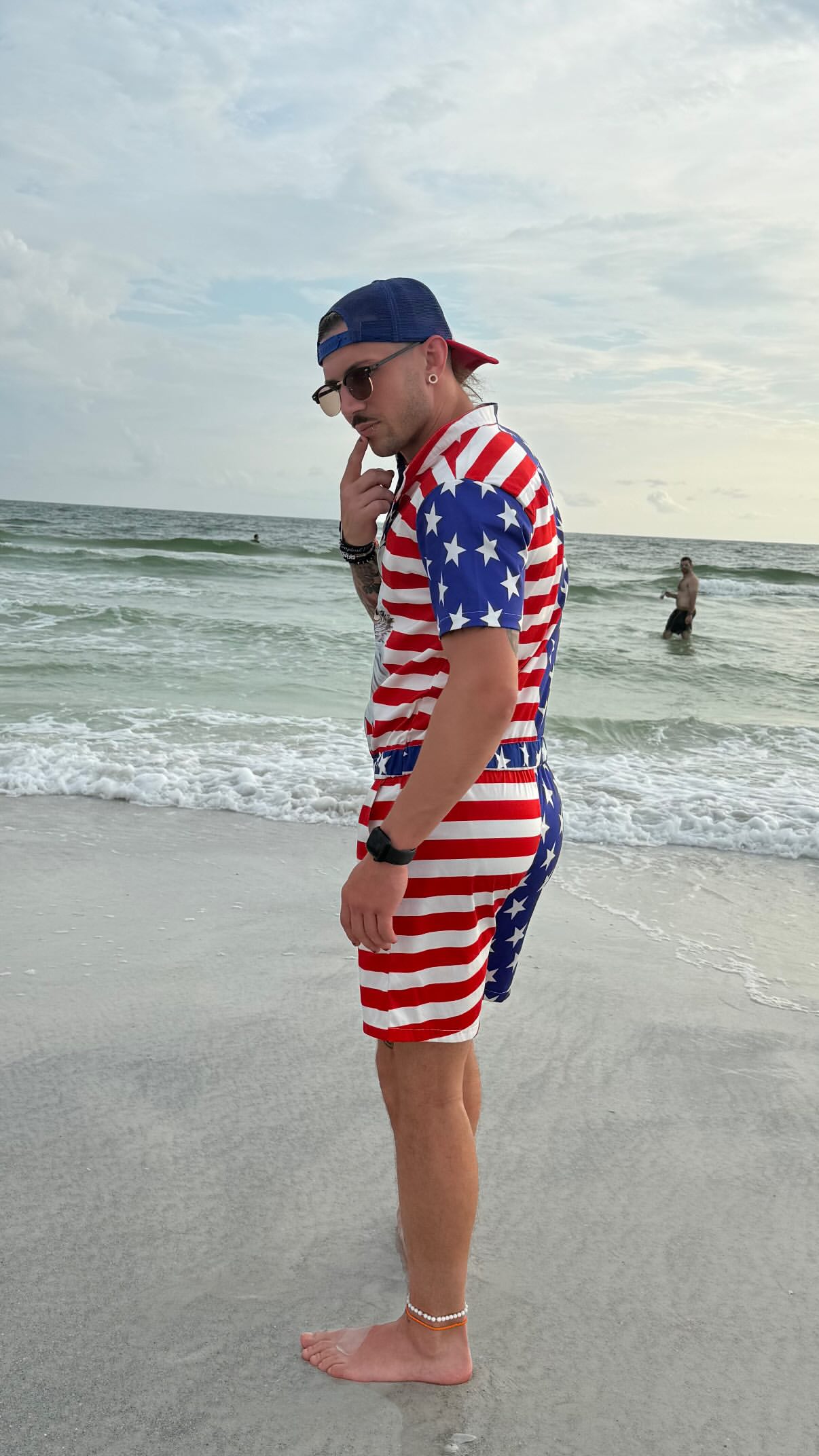 Zachary Wentz's feet