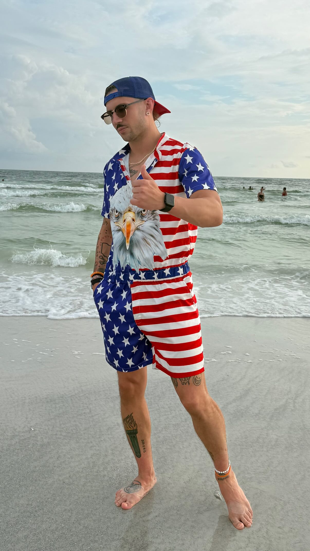 Zachary Wentz's feet