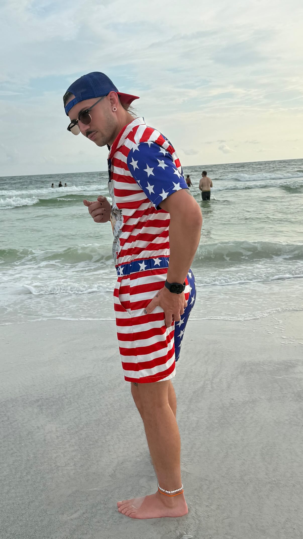 Zachary Wentz's feet