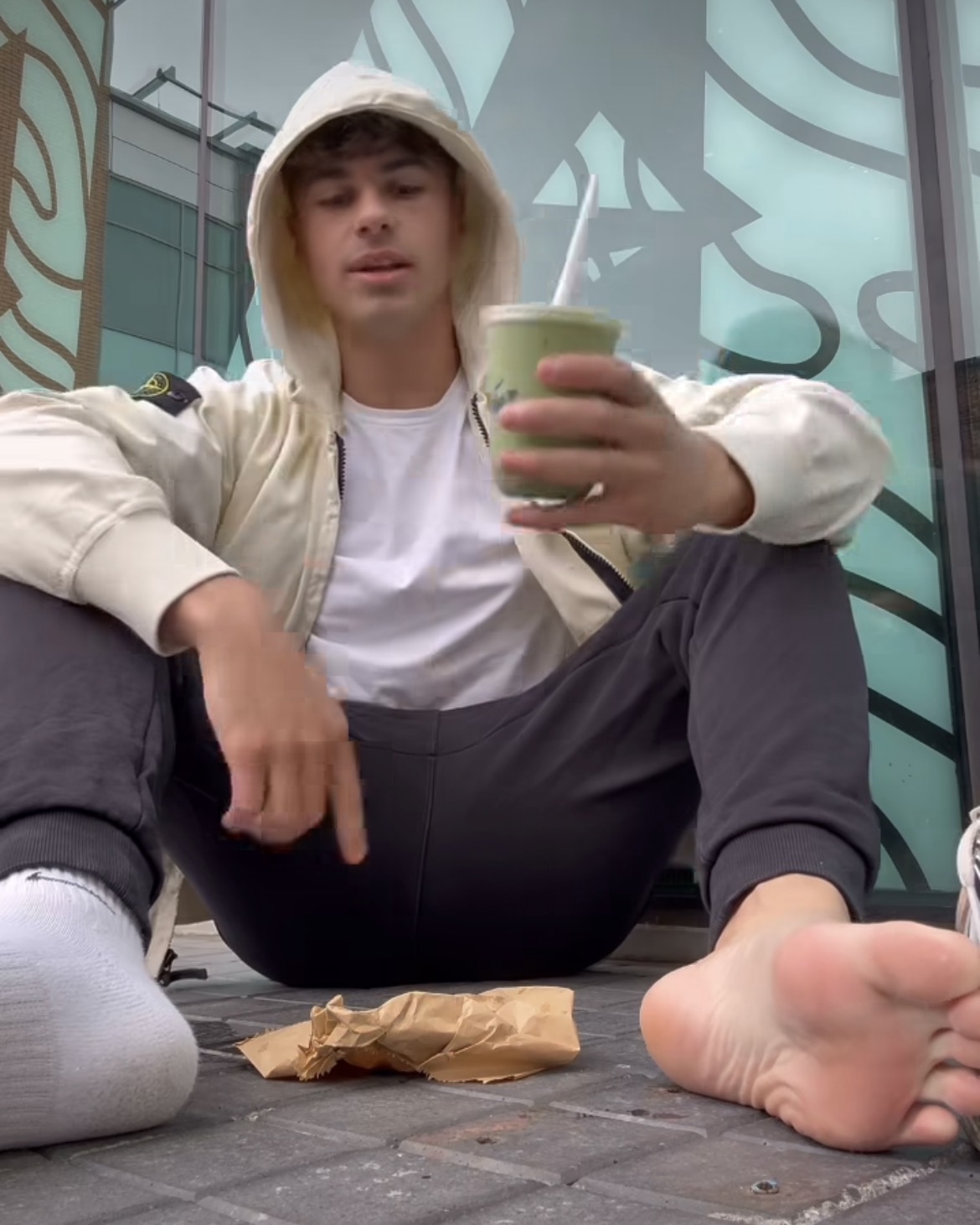 Zak Blackman's feet