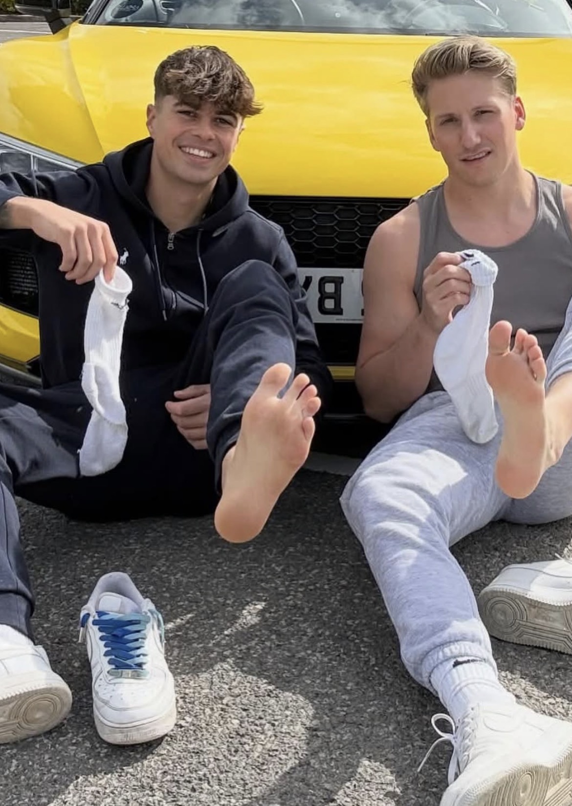 Zak Blackman's feet